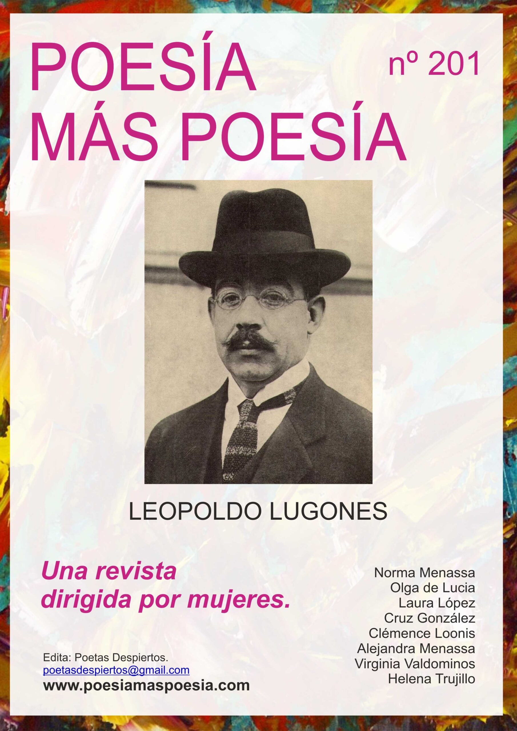 201. Poesía más Poesía: Leopoldo Lugones - Revista Poesía Más Poesía ®️ ...