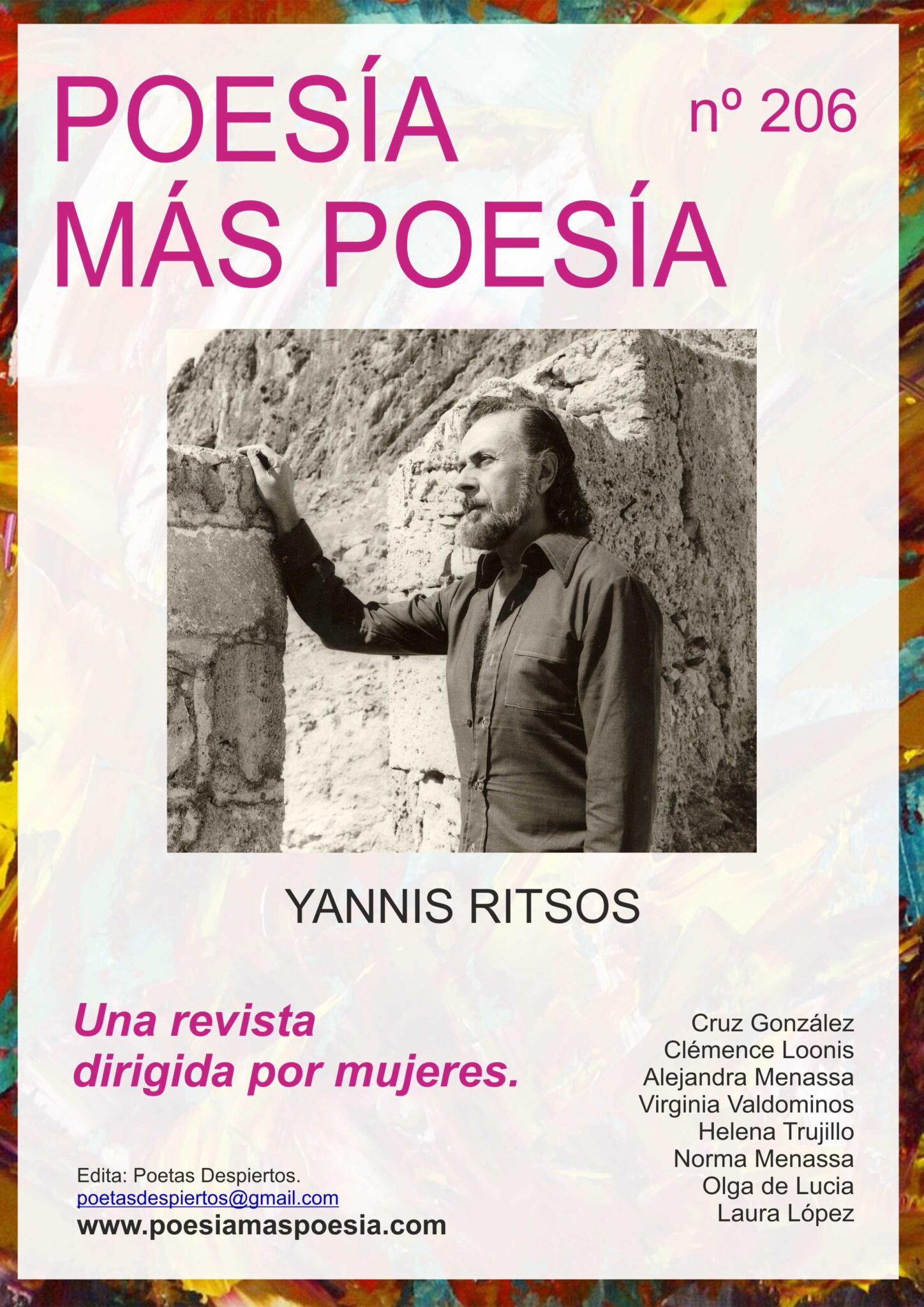 206. Poesía más Poesía: Yannis Ritsos - Revista Poesía Más Poesía ®️ ...